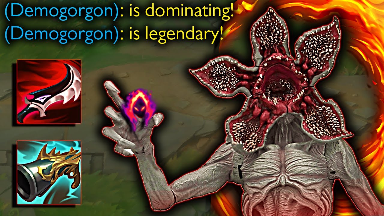 DEMOGORGON IS INSANE IN LEAGUE OF LEGENDS - YouTube