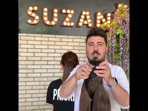 Yarımay Çıtçıt saçlar ile nasıl At Kuyruğu yapılır ?