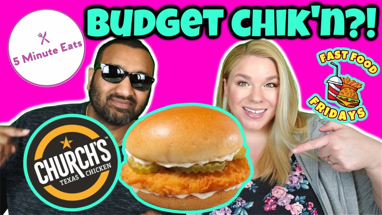 Church's Texas Chicken Classic Spicy Chicken Sandwich Review - YouTube