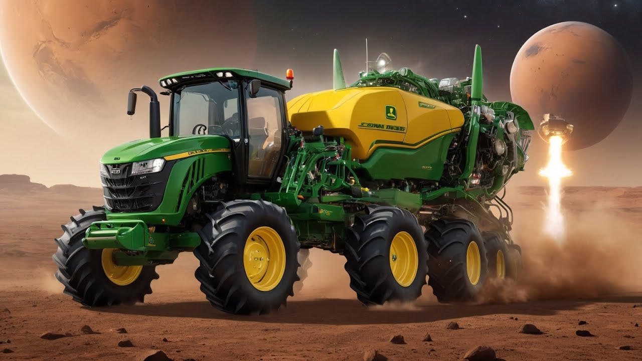 🚜Playing FS 22 on Mars Harvesting sunflowers - YouTube