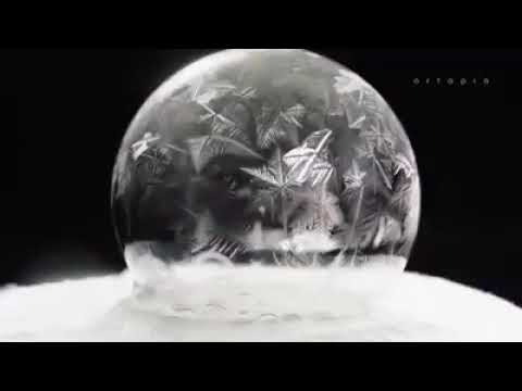 sabun köpüğün donması