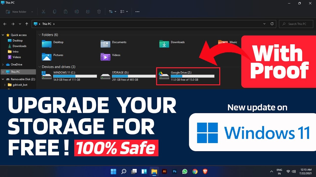 Upgrade your storage for FREE! 🔥(WITH PROOF) using cloud storage ...