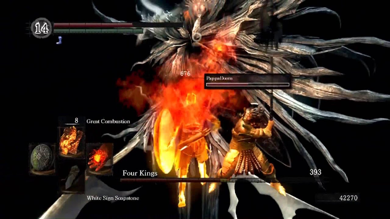 Dark Souls Boss Guide - Part 18 BONUS - The Four Kings NG+ - YouTube