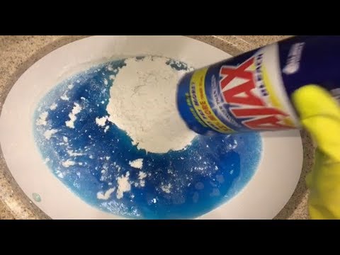 Asmr | Fabuloso W/ bleach, Paste , 2 Ajax + 3 Comet - YouTube