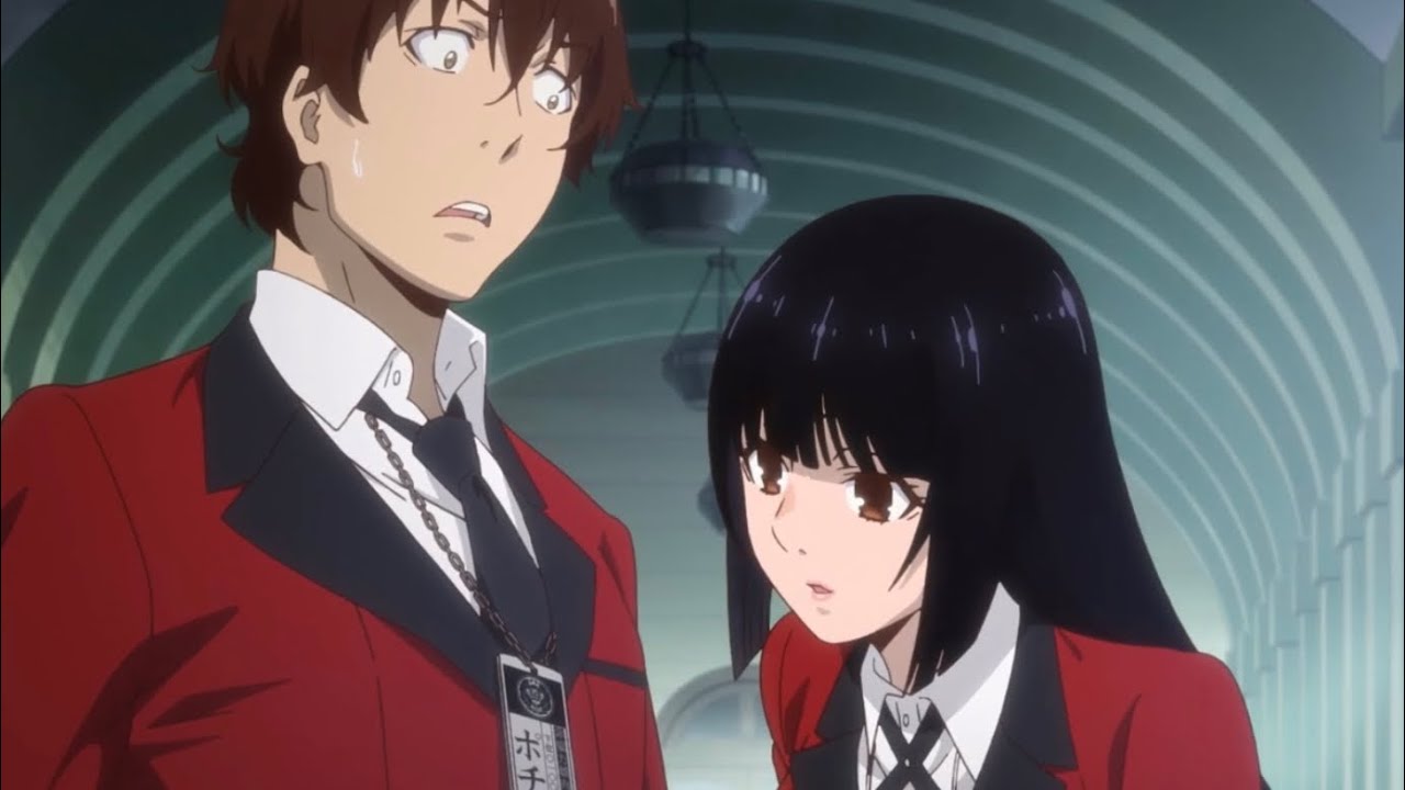 Ryota and Yumeko talk about gambling | Kakegurui episode 1 - YouTube