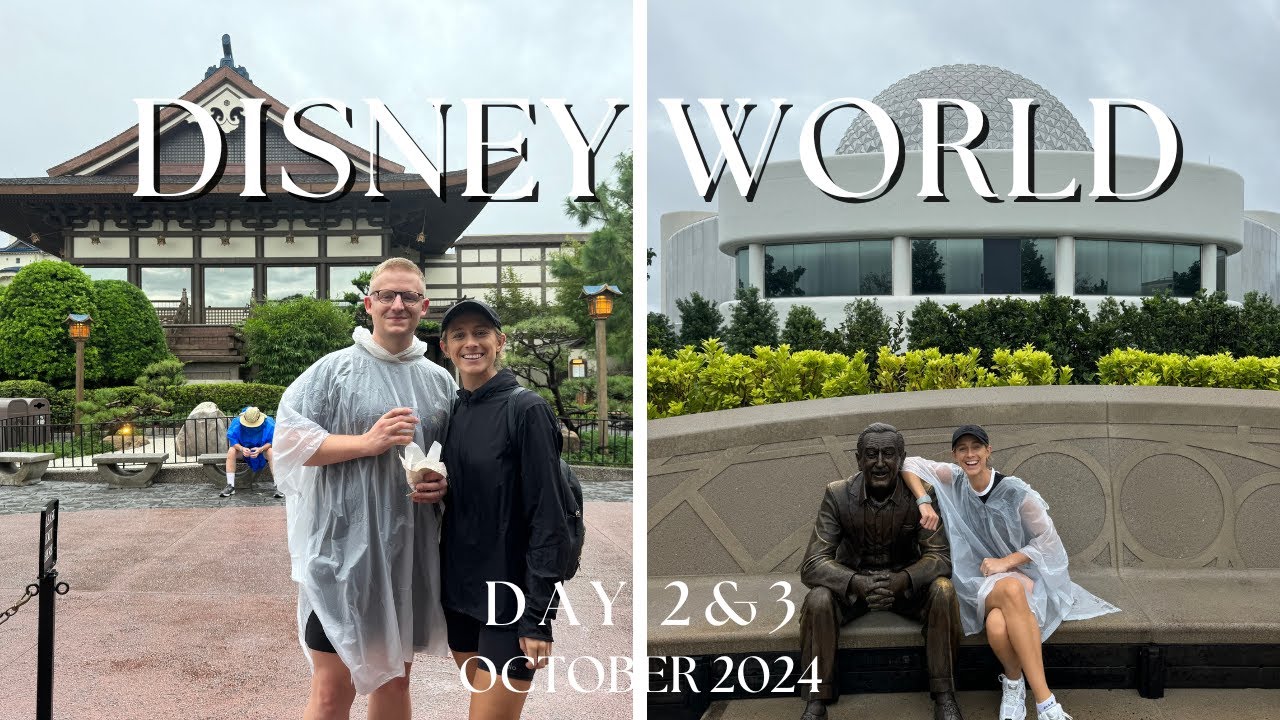 DISNEY WORLD | October 2024 | Days 2 & 3 | EPCOT & HURRICANE Milton ...