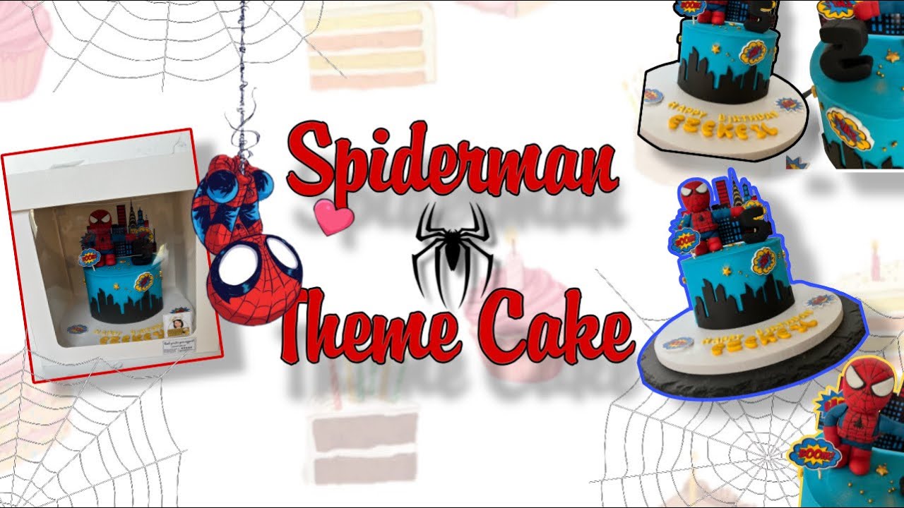 Spiderman Theme Cake | Marvel Theme Cake | Birthday Kid Cake | Maja's ...
