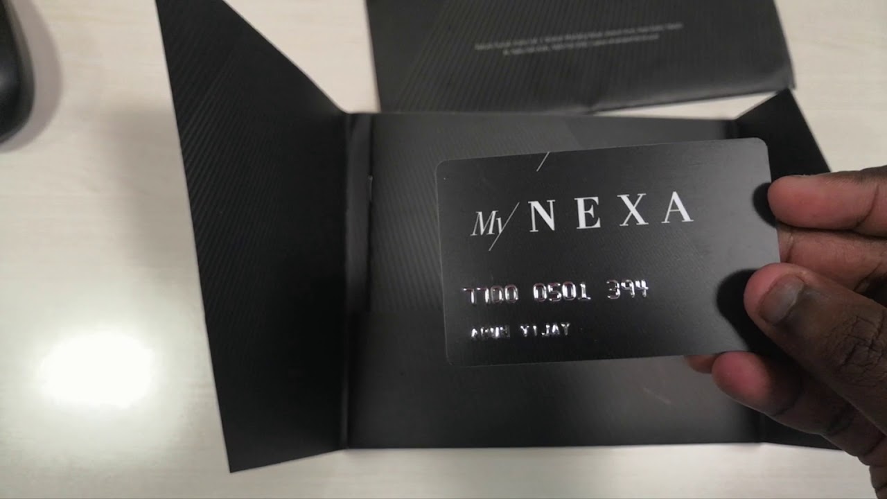 Unboxing NEXA Card : Maruti Suzuki (Baleno,Ignis,Ciaz,S-Cross) - YouTube