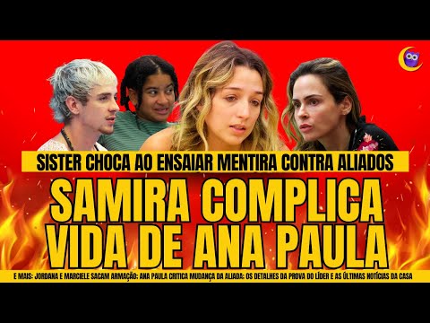 🔴BBB26: SAMIRA ARMA, ANA PAULA ABRE OS OLHOS E SOLANGE COUTO CHORA NO MAIS VOCÊ