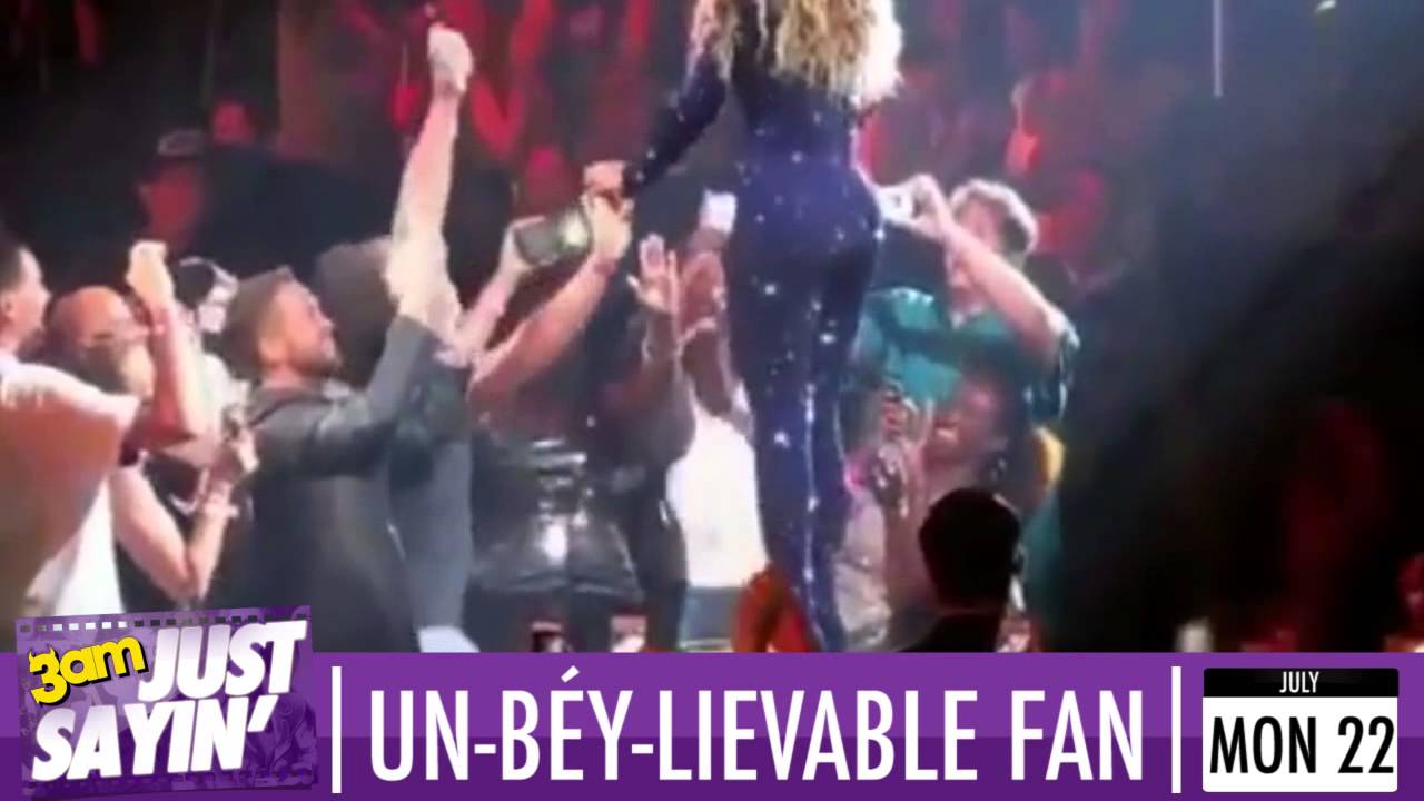 Beyoncé fan faints in excitement after meeting and hugging popstar at ...