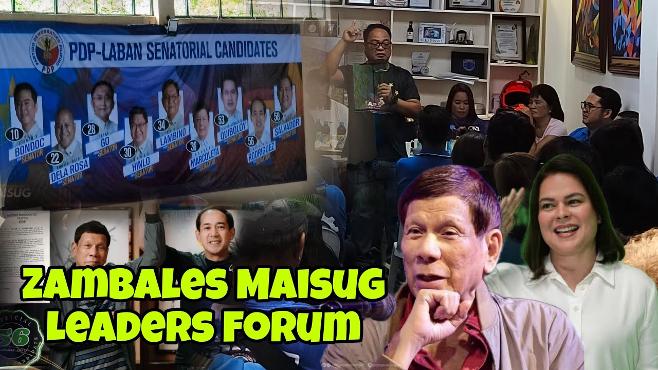 Zambales Maisug Leaders Forum - YouTube