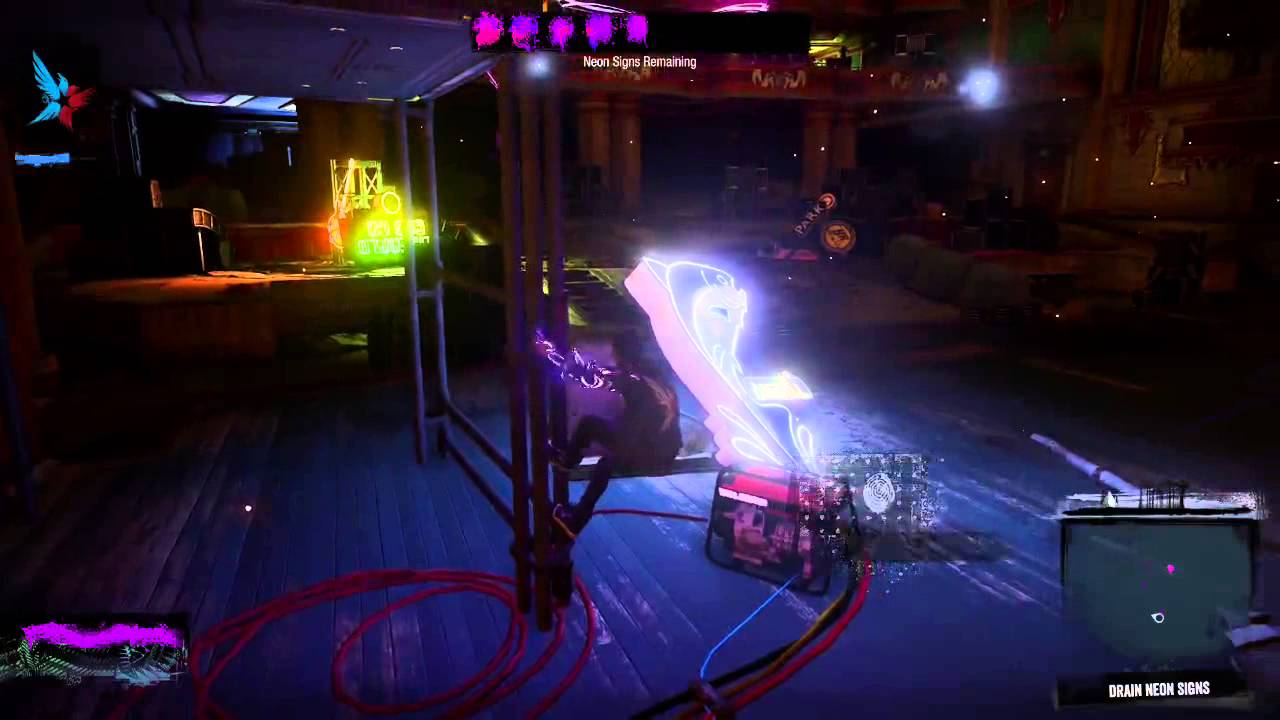 inFamous Second Son - Abigail "Fetch" Walker Boss Fight. - YouTube