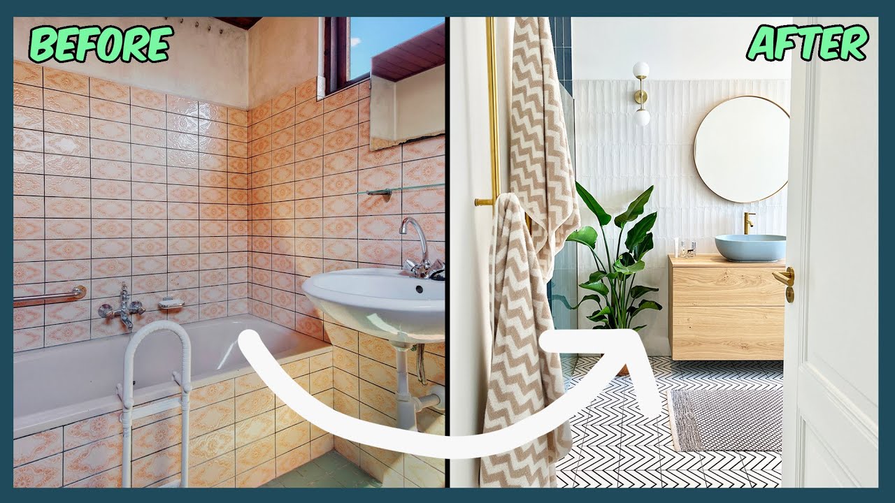 BADKAMER MAKE OVER - De Verbouwing #19 - YouTube