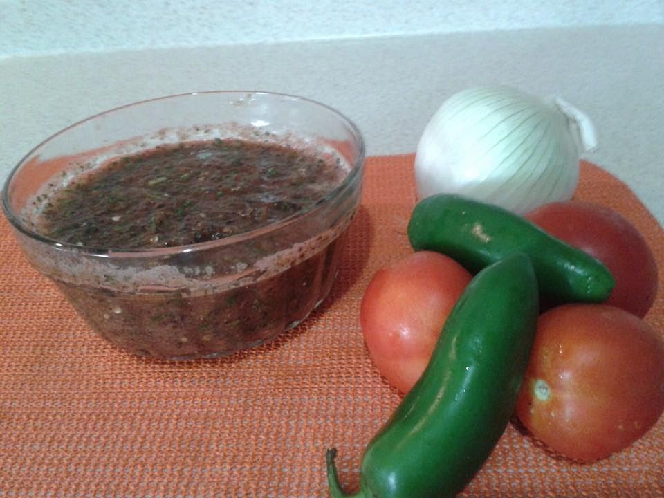 salsa tatemada facil y rapido by angy - YouTube