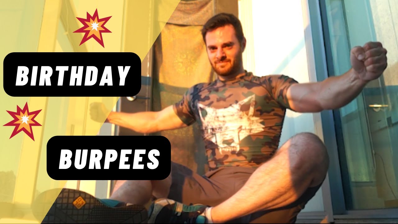 522 Burpees for my Birthday! - YouTube