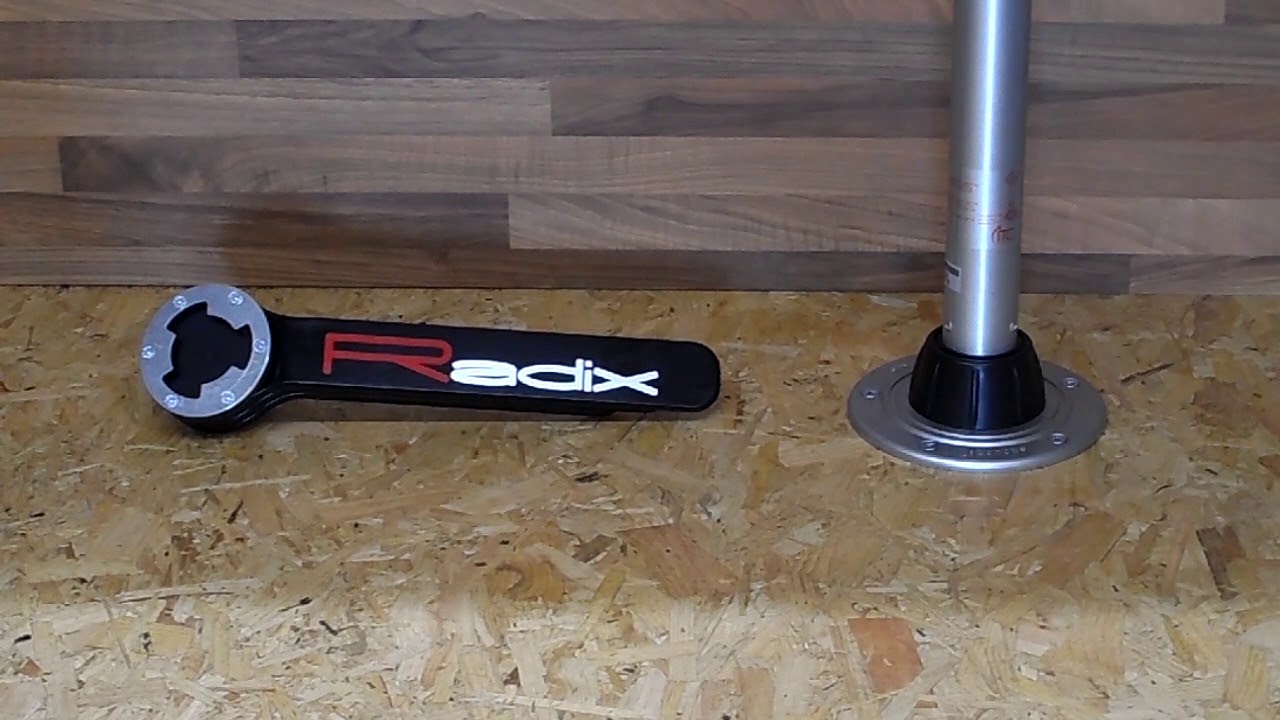 The New Radix Tripod for the Sequoia table leg system. - YouTube