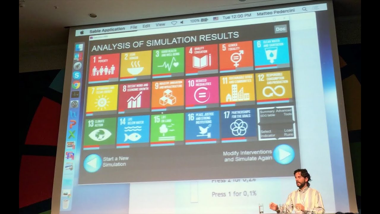 iSDG Model Demonstration during Jump-starting the SDGs in Germany ...