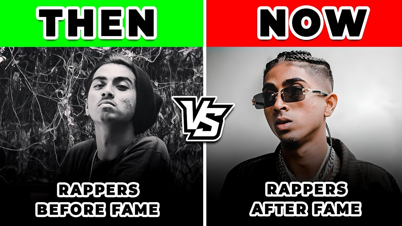 INDIAN RAPPERS THEN VS INDIAN RAPPERS NOW - YouTube