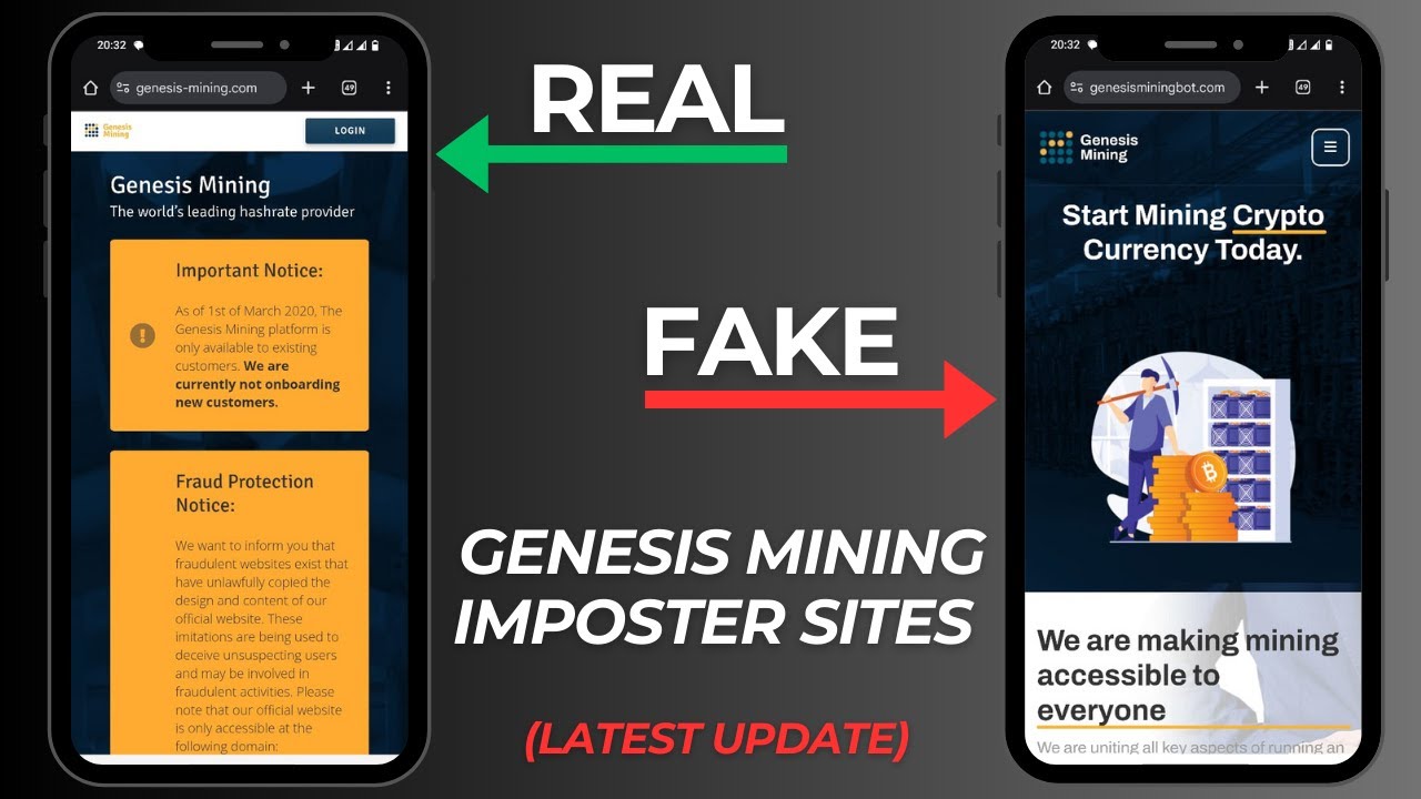 Genesis Mining Scam Sites: How To Check If A Cloud Mining Website Is ...