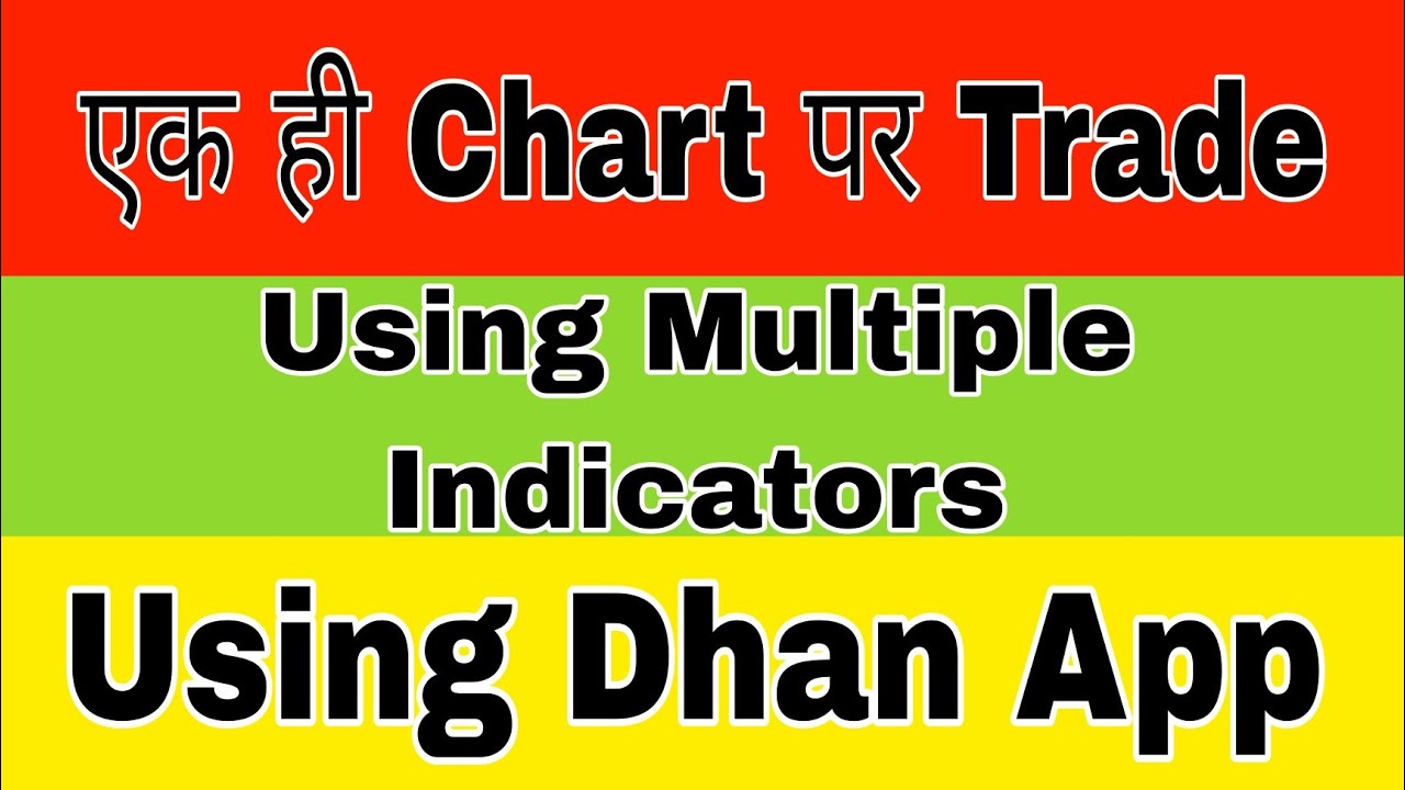 Trade On Charts using Dhan App #dhan कितने भी Indicators लगाओ अब free ...