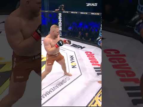 Monstrous 🔥 Miha Frlic put the Heavyweight division on notice at #BRAVECF88 🇸🇮 #mma #shorts