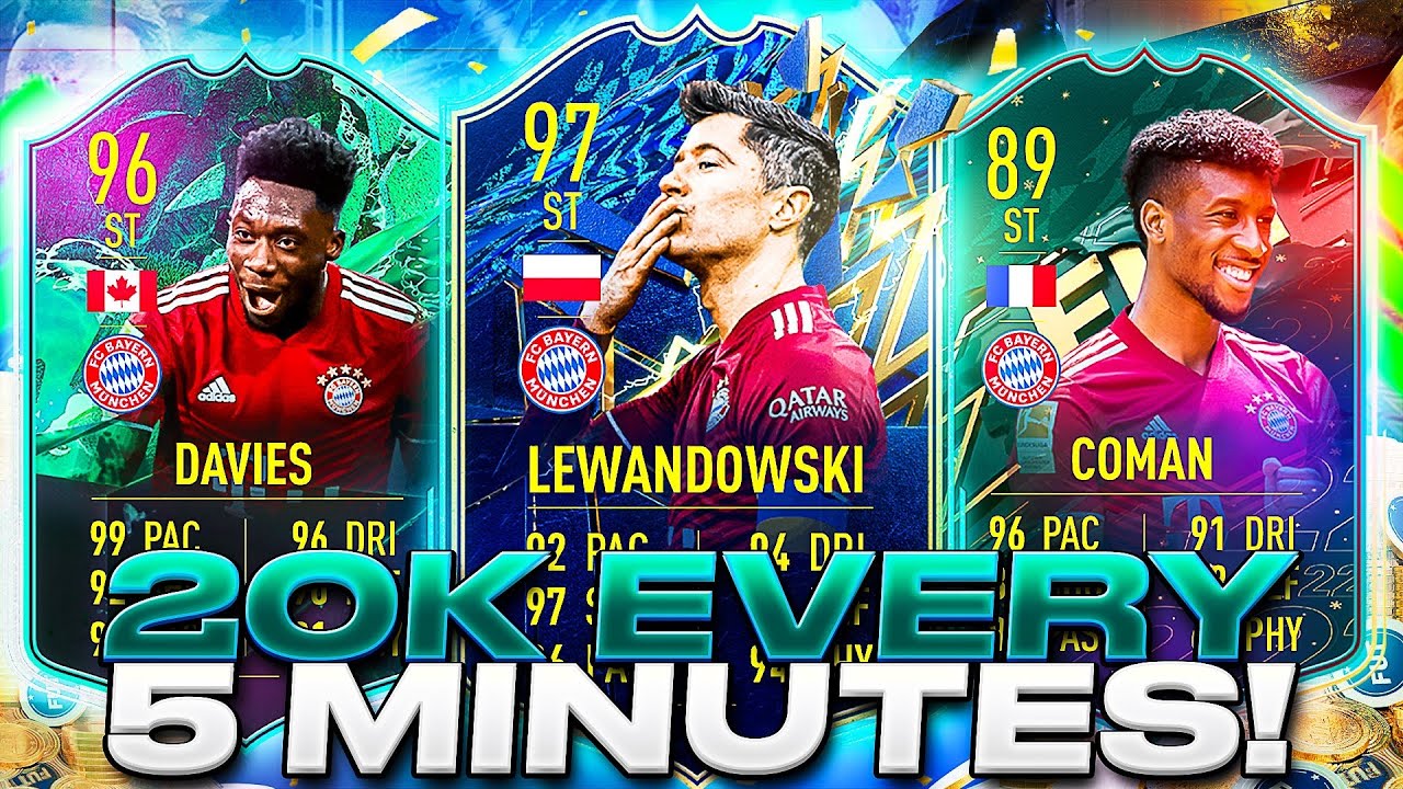 20k Every 5 Mins Fifa 22 Best Trading Methods Fifa 22 Sniping Filters