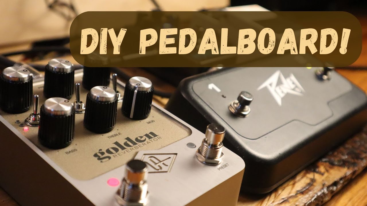 I built a mini DIY guitar pedalboard. So much fun! - YouTube
