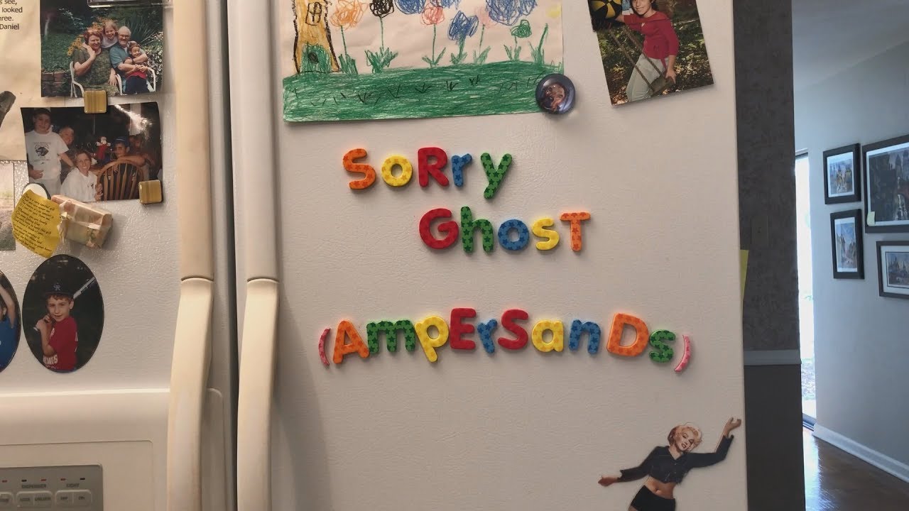 Sorry Ghost - Ampersands (Official Refrigerator Video) - YouTube