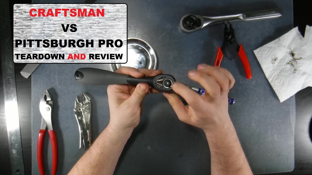 Craftsman VS Pittsburgh Pro Ratchet - YouTube