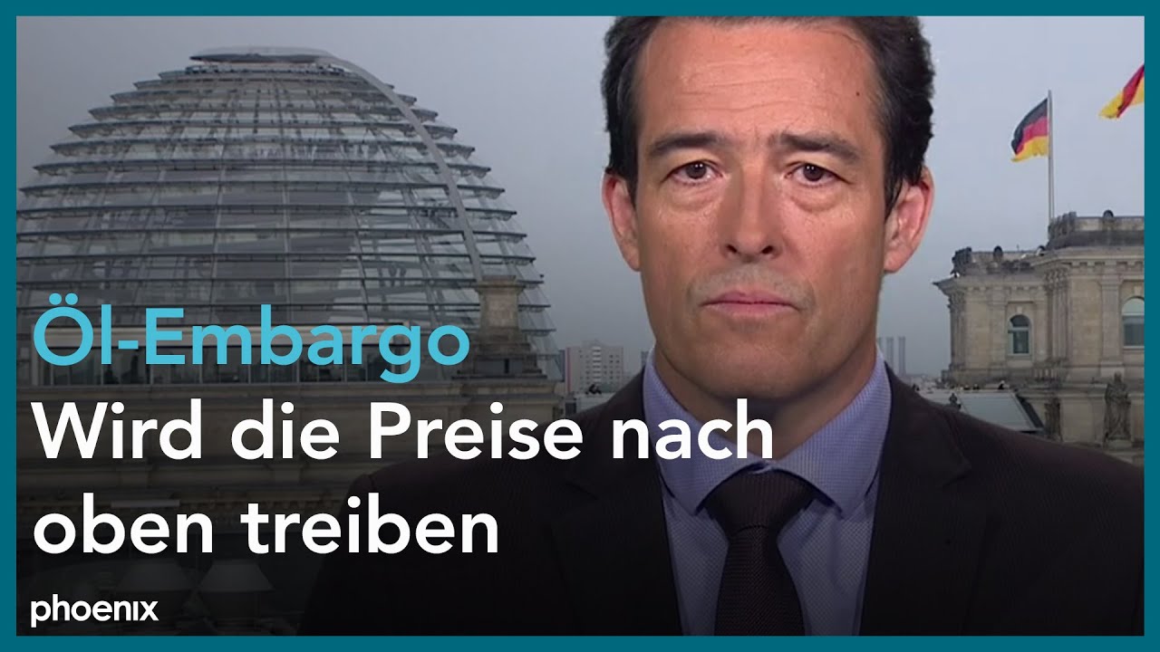 phoenix tagesgespräch mit Volker Treier zu den wirtschaftlichen Folgen ...