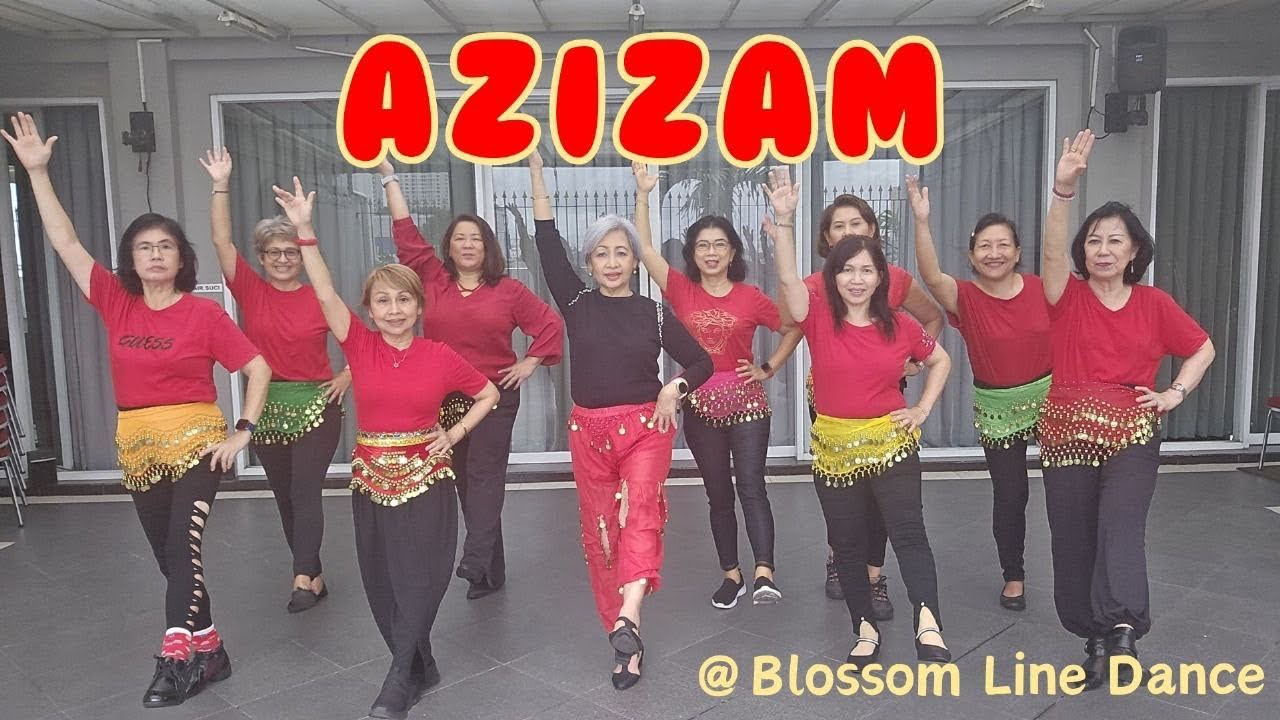 Azizam Line Dance - YouTube