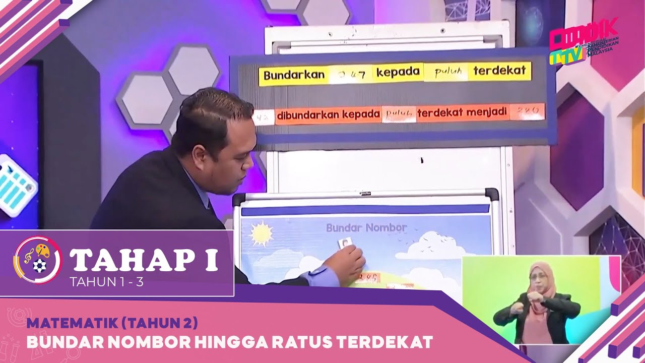 Tahap I (2022) | Matematik (Tahun 2): Bundar Nombor Hingga Ratus ...