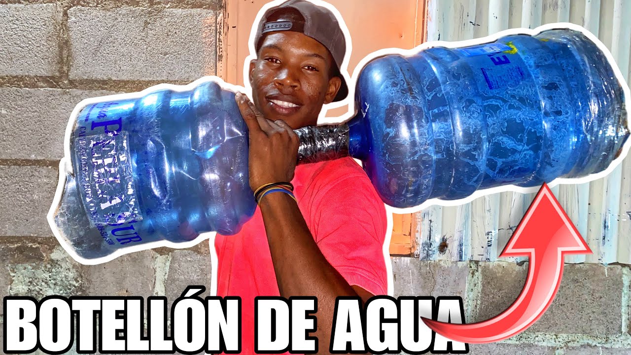PREPARAMOS UNA BASUCA CON BOTELLONES DE AGUA | Luisdr - YouTube