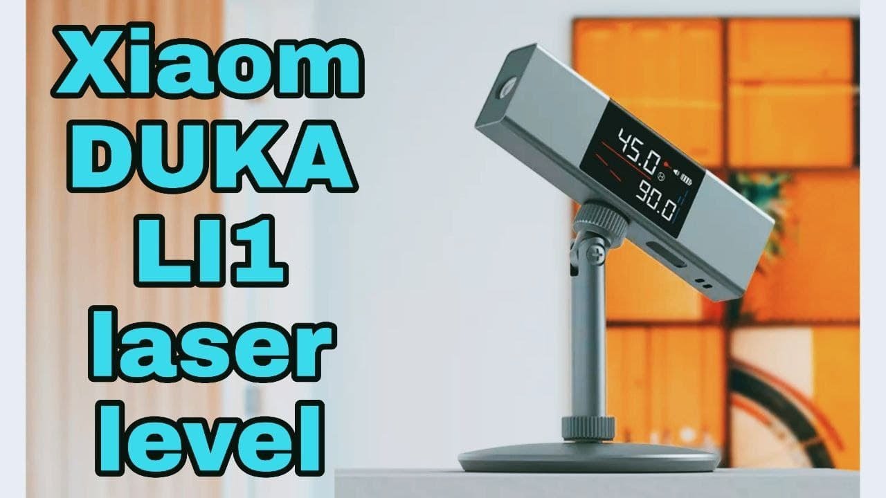 Xiaomi Duka li1 Atuman Laser Angle Casting Instrument - YouTube