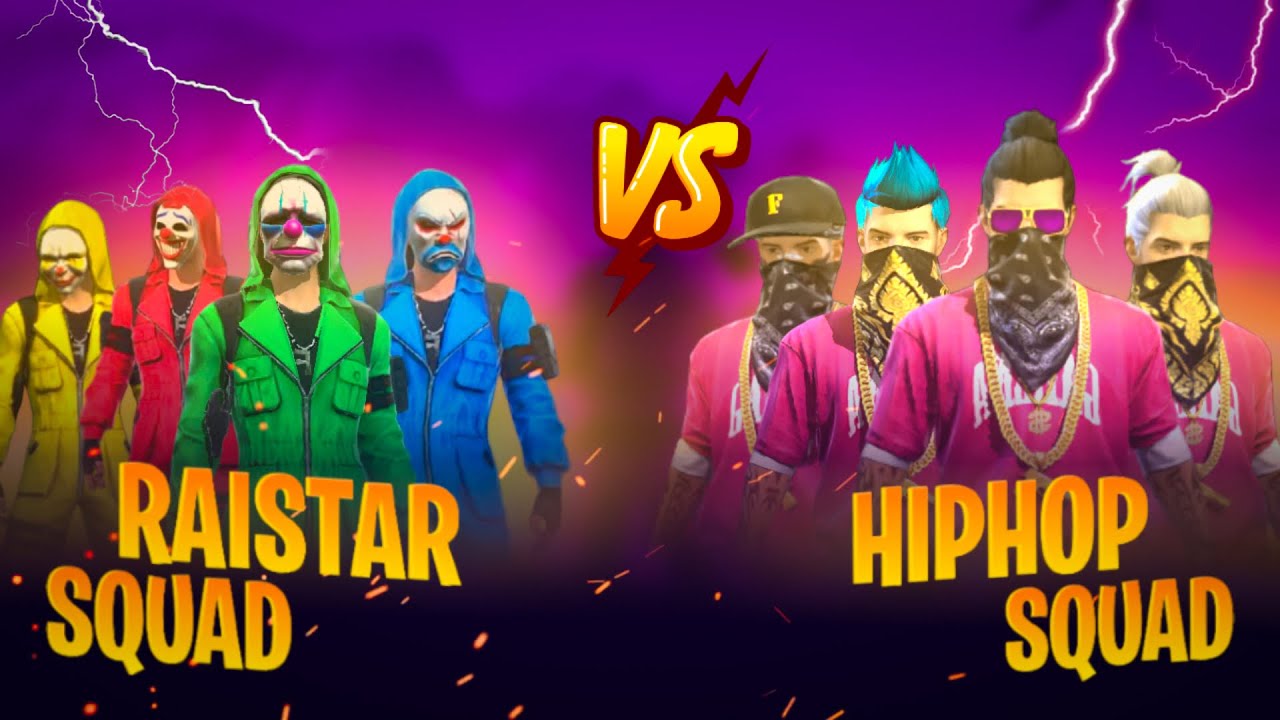 RAISTAR SQUAD VS HIP HOP SQUAD 😨🔥 - YouTube