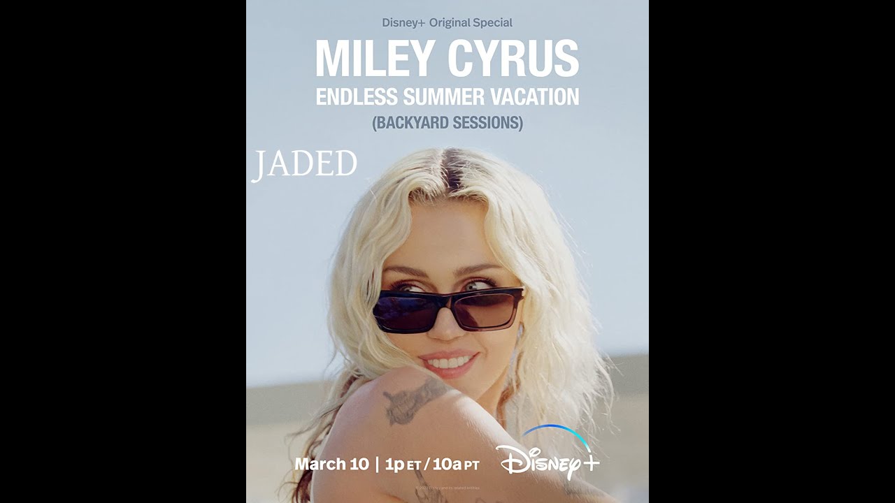 Miley Cyrus - Jaded Acapella ( Backyard Sessions Disney) - YouTube