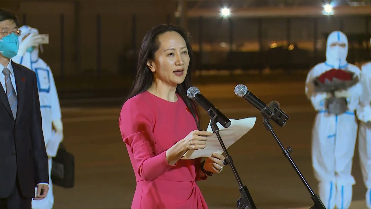 GLOBALink | Meng Wanzhou back in China - YouTube