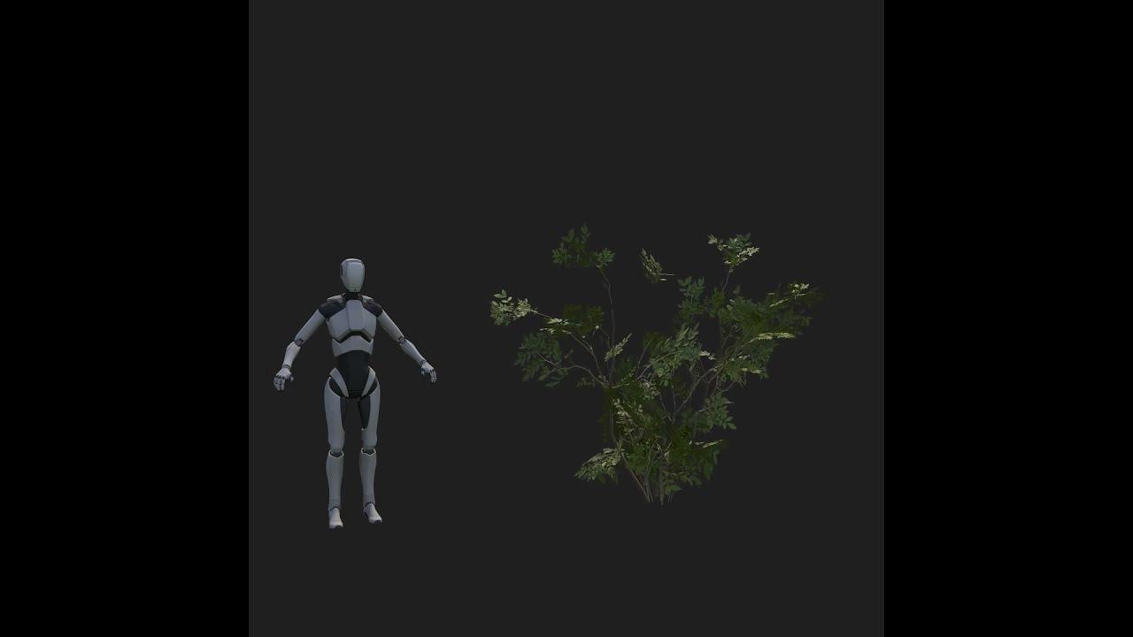 Shrub01 V4 Gamedev 3dmodeling Unity Unityassetstore Unityasset Speedtree Youtube 