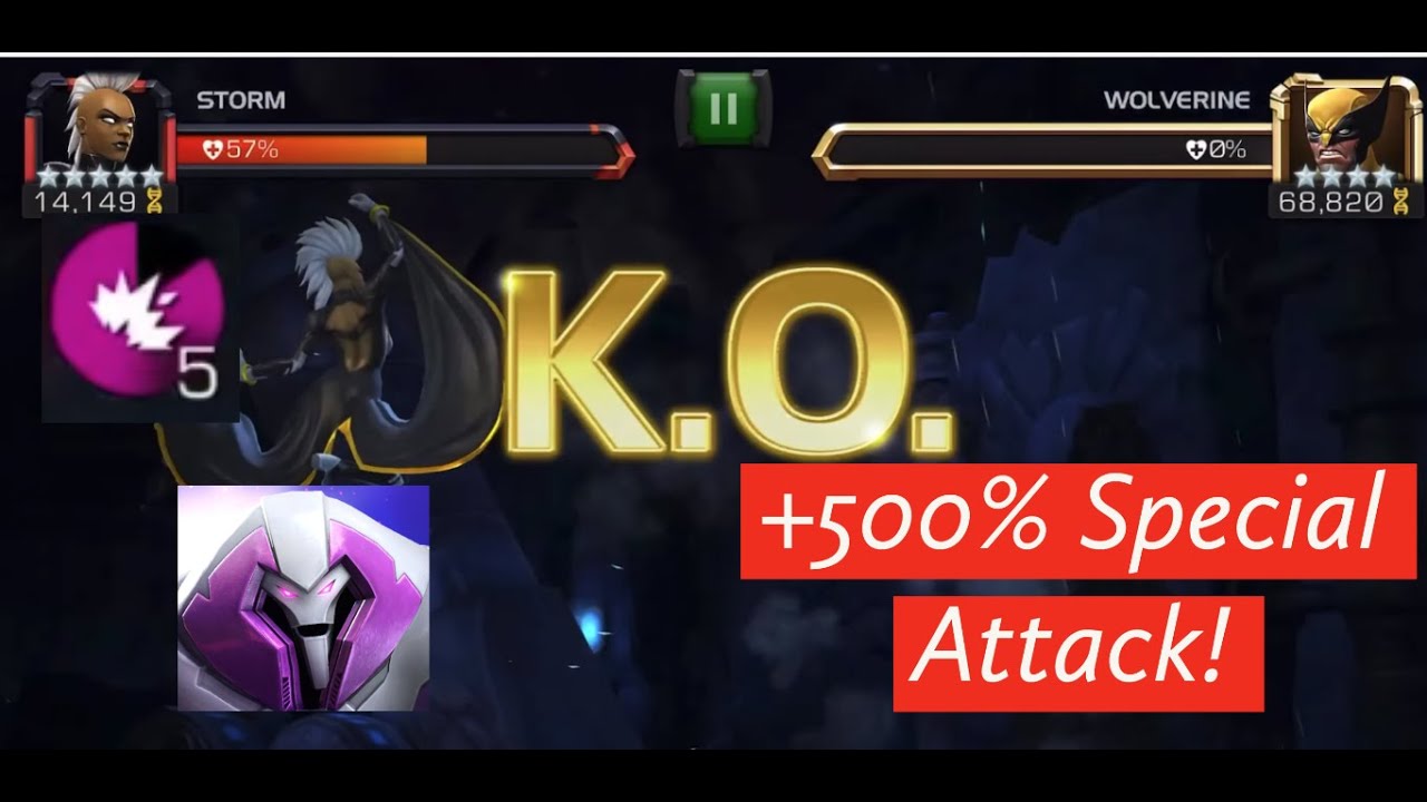 Nimrod Gives +500% Special Attack Damage To Storm - YouTube
