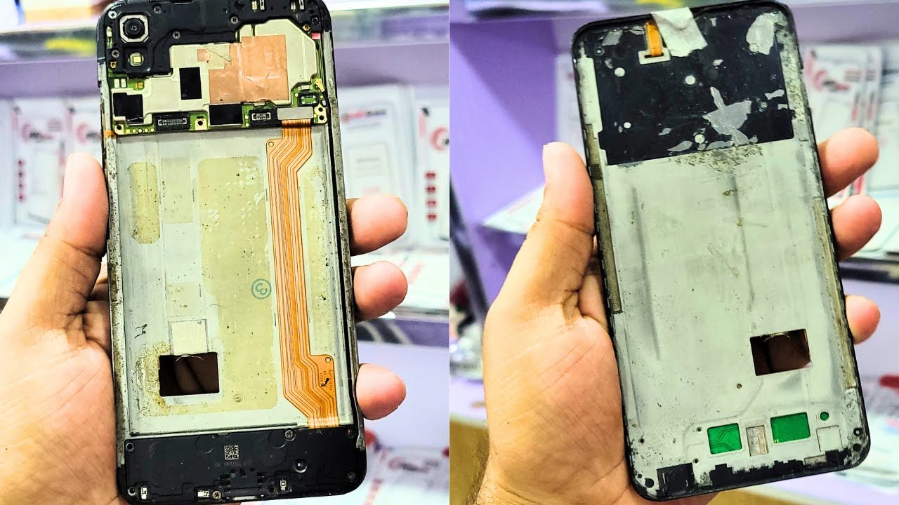 Destroyed Phone How To Repair My Phone || Rebuild broken phone || Vivo ...