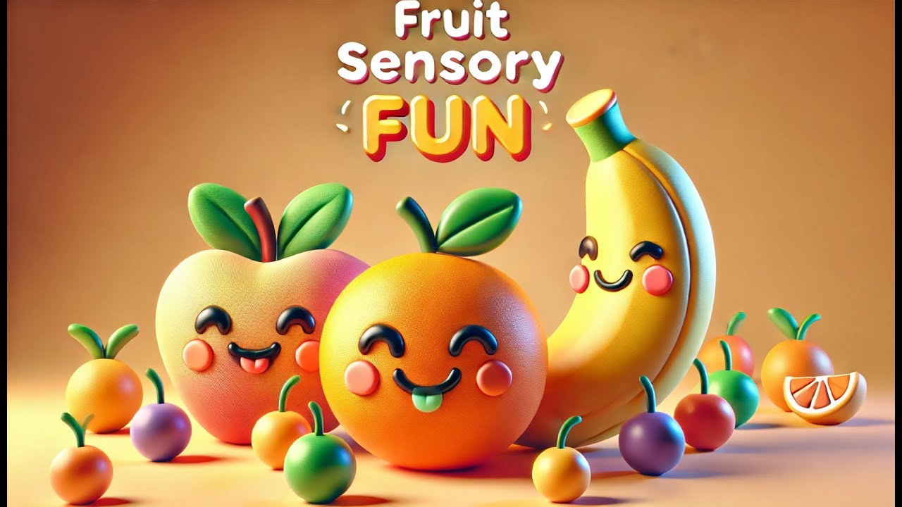 Fruit Sensory Fun: Discovering the Joys of Fruits Through Play🥜 - YouTube
