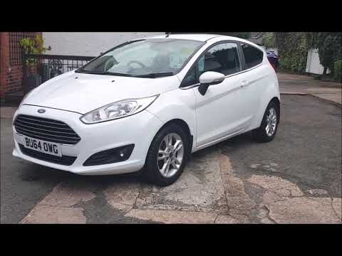 64 PLATE 2014 FORD FIESTA 1.0 ZETEC 3 DOOR 99 BHP - YouTube