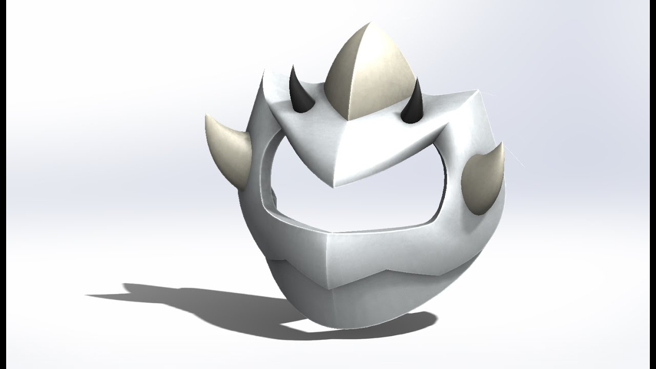 SolidWorks - King Dedede's Mask - RollbackReview ep. 5 - YouTube