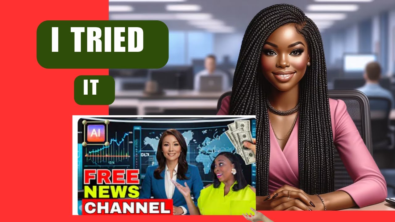 I Tried To Create A FREE Faceless News Channel Using AI - Make US$55K A ...