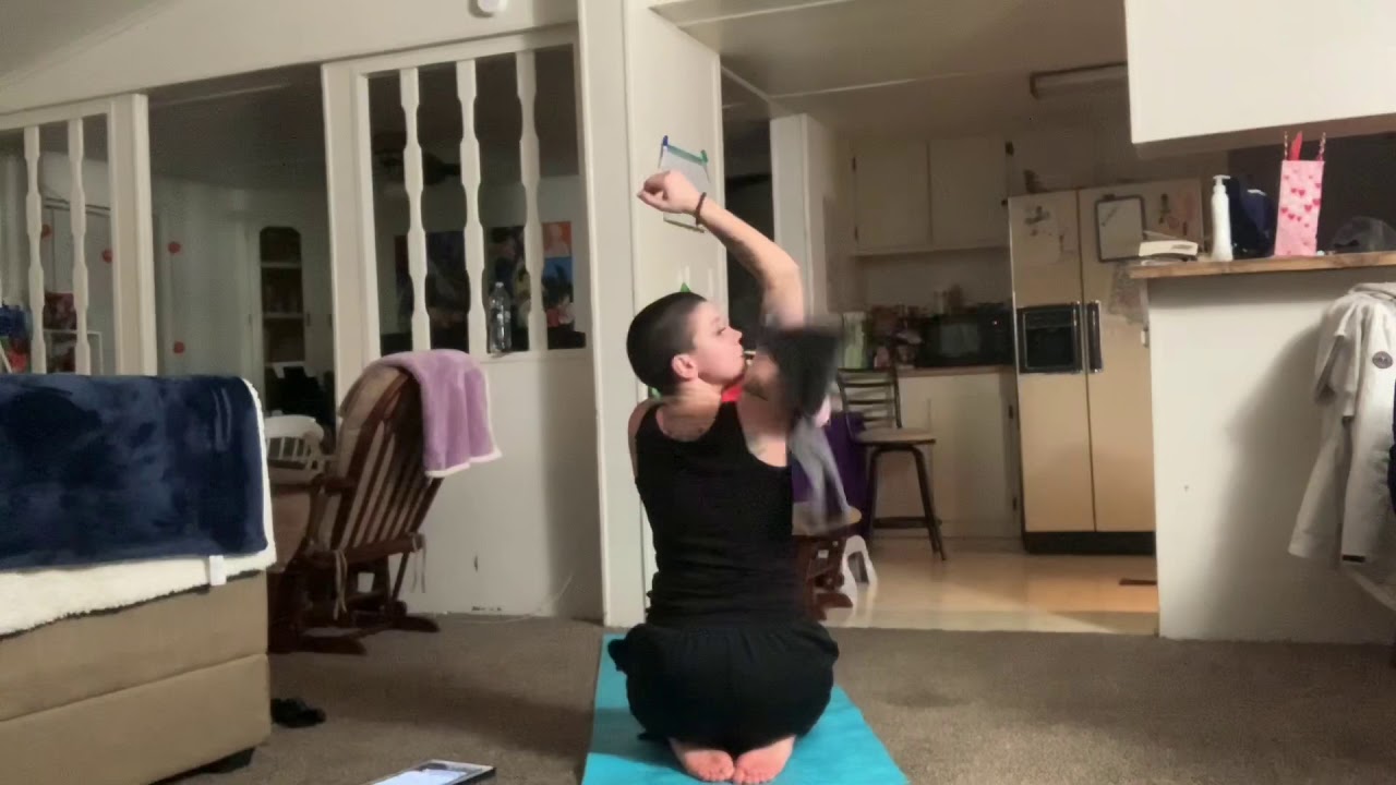 Poses for Tight Shoulders and Arms - YouTube