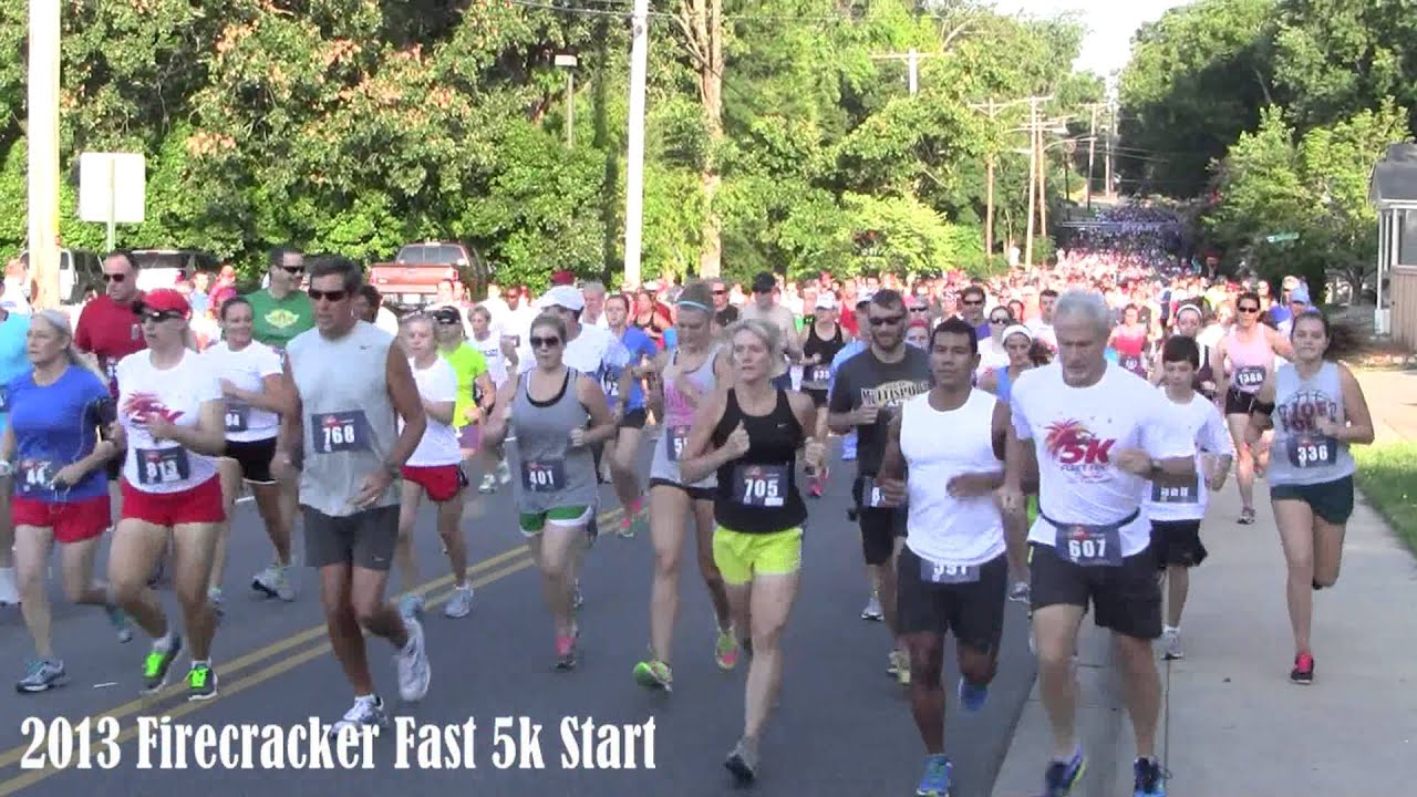 2013 Firecracker Fast 5k Start - YouTube