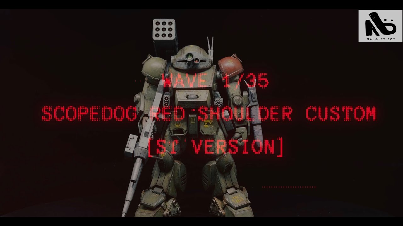 MAKING OF Scopedog Red Shoulder Custom [ST version]- CHAPTER THREE ...