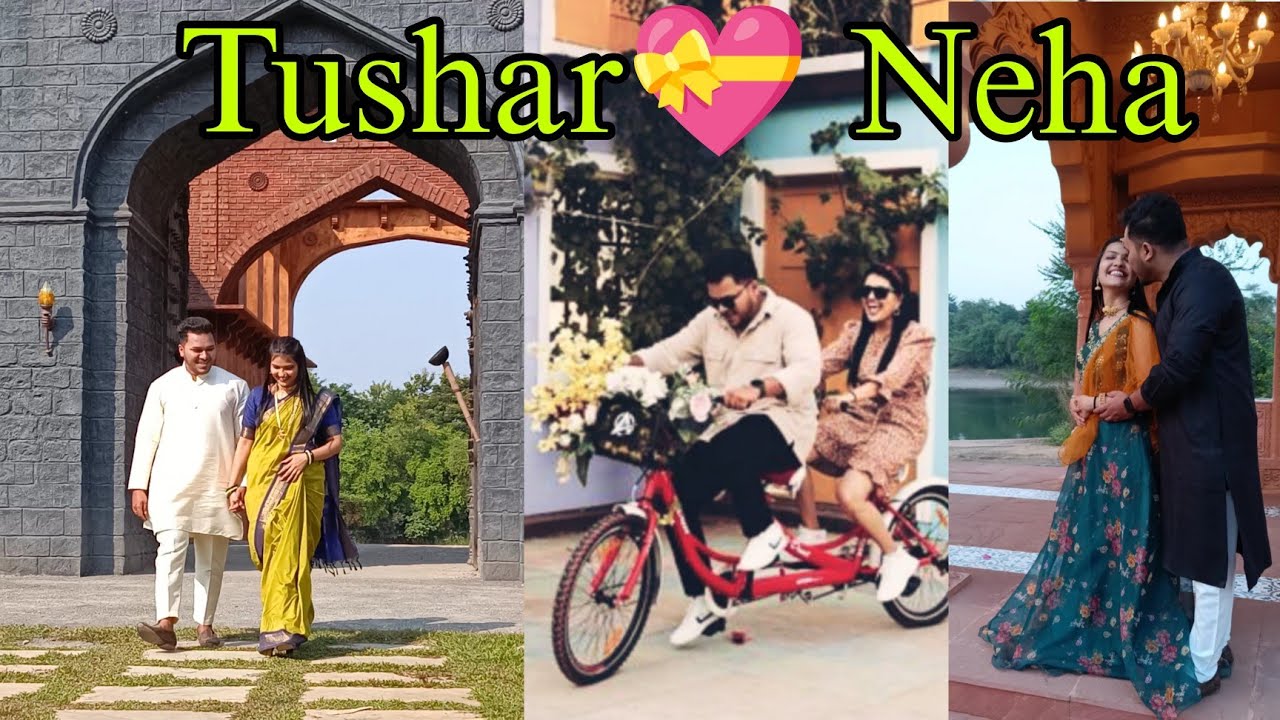 Wait is over pre - wedding shoot BTS || Tushar 💝 Neha || #Nehar Marathi ...