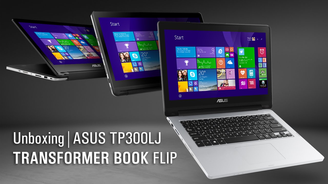 #AsusTP300 Transformer Book Flip #Unboxing #Review - YouTube