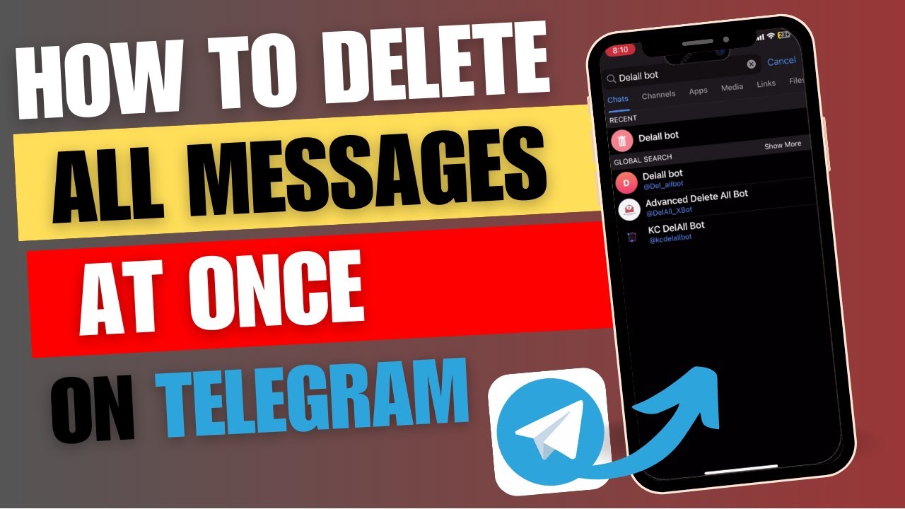 How to Delete All Channels/Messages At Once in Telegram (2025 Update ...